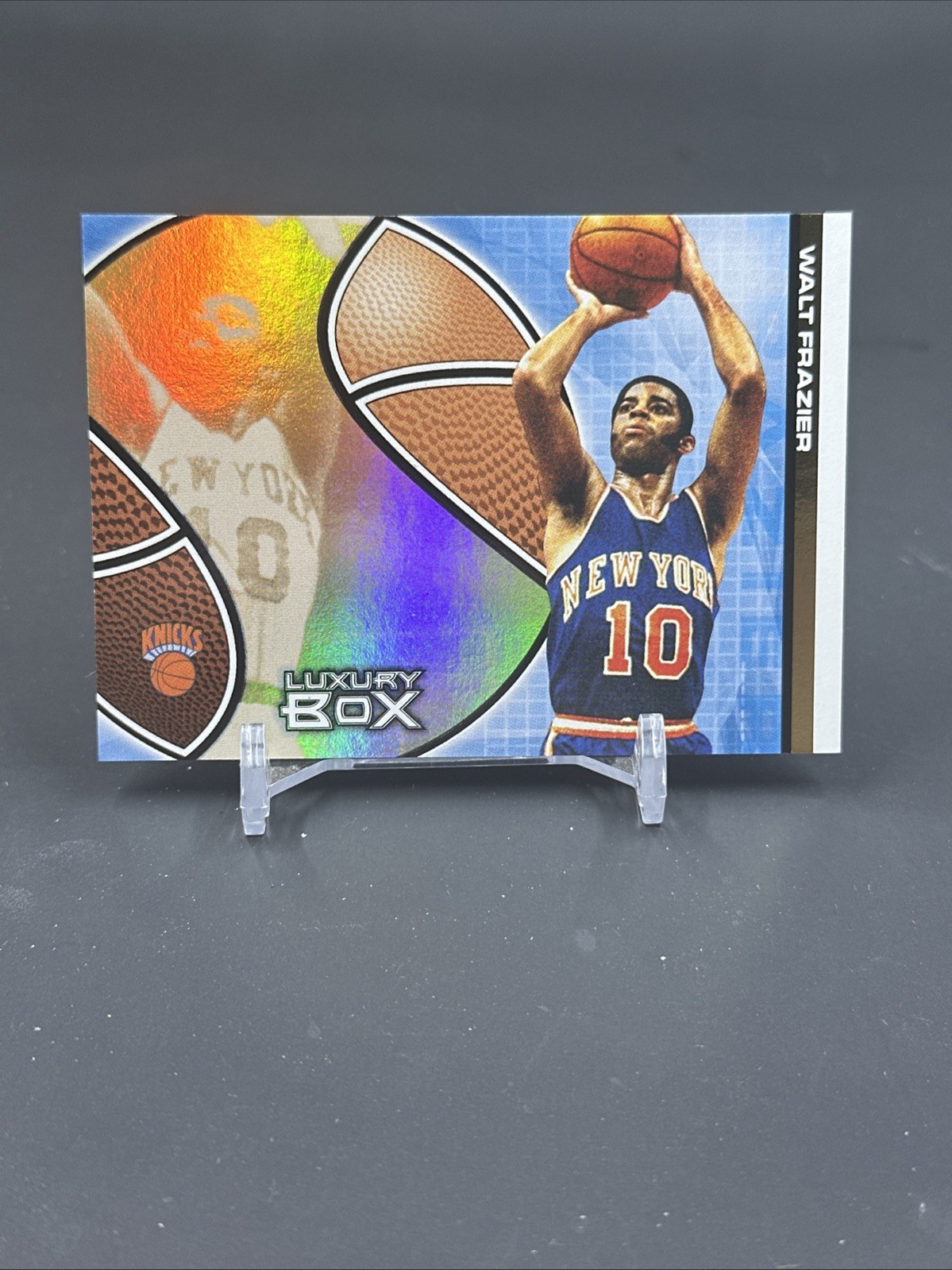 Walt Frazier 2004 Topps Luxury Box #136 Loge Level /100 Price Guide ...
