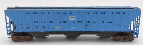 Athearn HO PTLX 54' Covered Hopper Car #14254 - Custom/Kadee EX | eBay