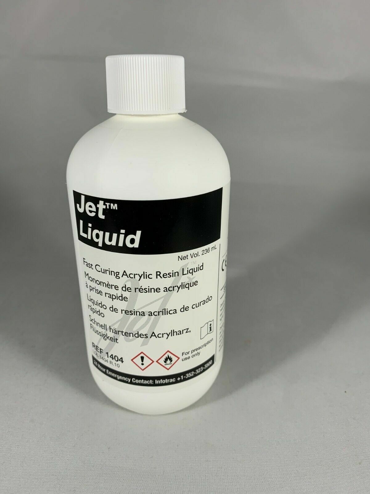 Lang Jet Dental Denture Repair Acrylic Resin Liquid 236 ml (8 oz) | eBay