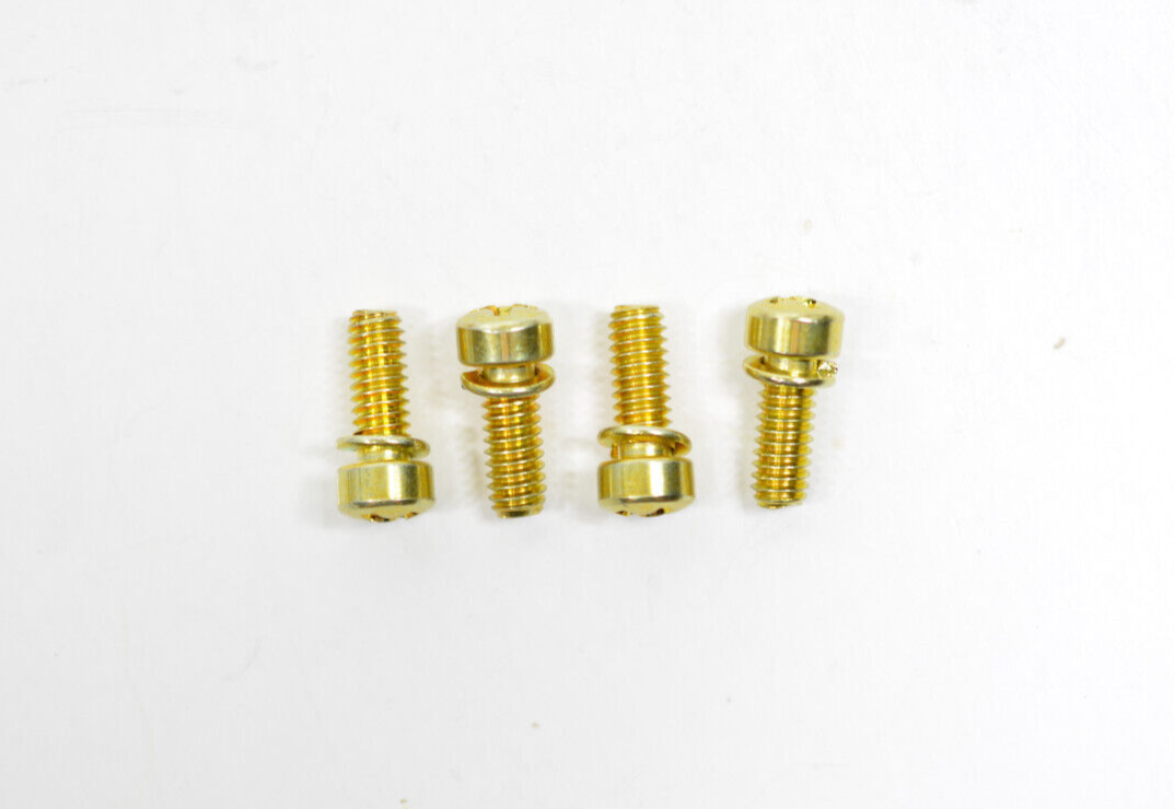 (4 Pack) 30cc Accelerator Pump Housing Cover Screws 4150 4160 Holley ...