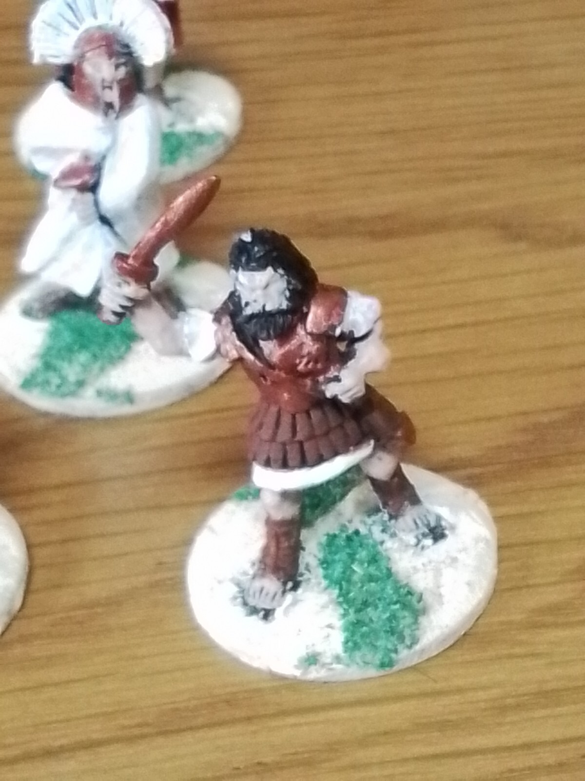 28mm Ancient Greek Generals And Character Figures Metal, Painted And ...