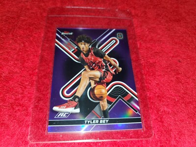 2023 TOPPS FINEST OVERTIME CARD OF TYLER BEY RC PURPLE 108/250 | eBay