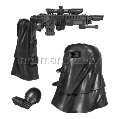 AMKK45 PAIRE BRAS SNIPER ASTRA MILITARUM KASRKIN WARHAMMER 40000 BITZ ...