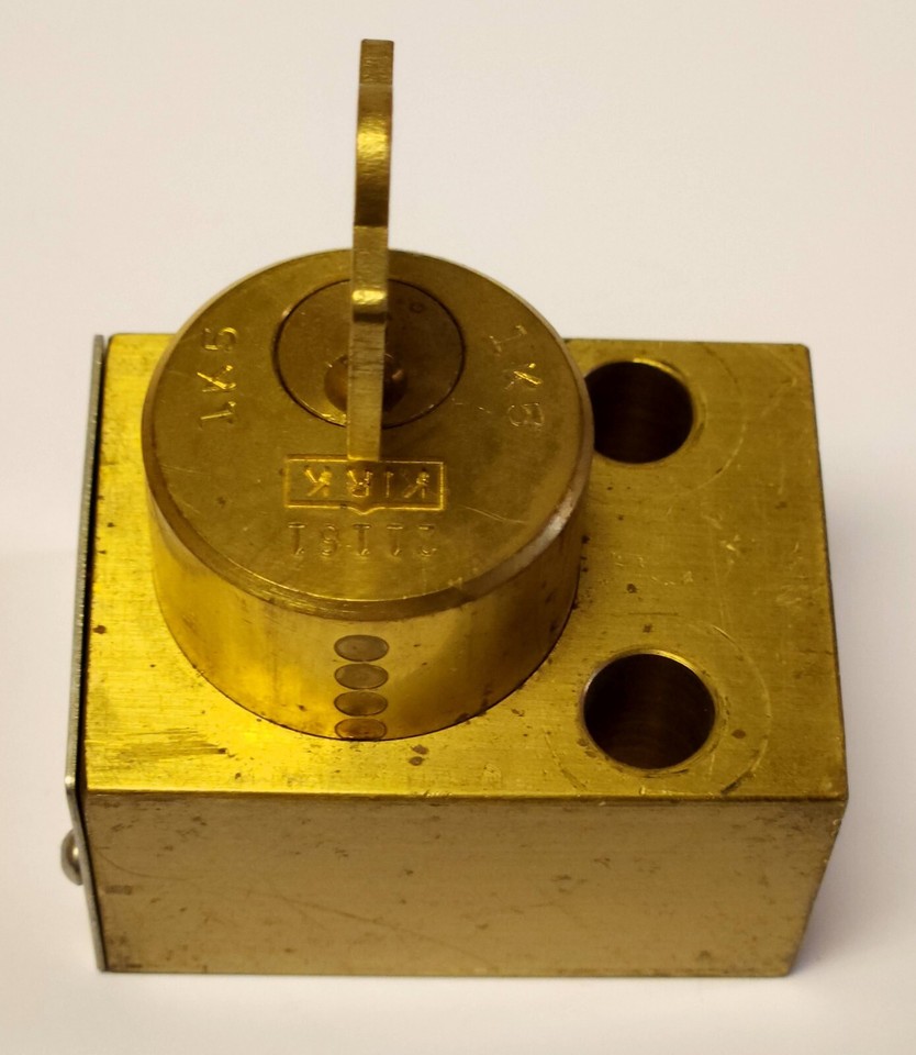 KIRK KEY S013 Flush Single Key Interlock | eBay