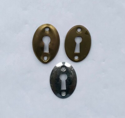 Escutcheons & Key Hole Covers - Skeleton Keys