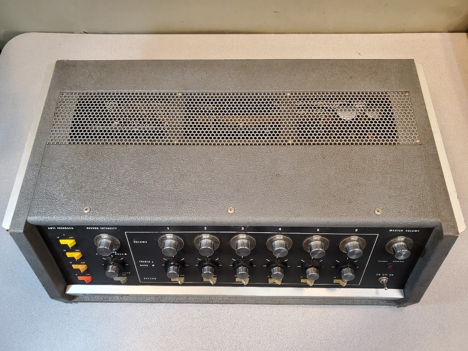 Vintage Shure VA-300C Vocal Master Control Console PA Head Microphone ...