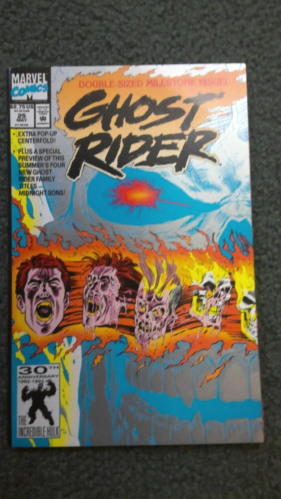 GHOST RIDER #25 DOUBLE-SIZED MILESTONE ISSUE!1! | eBay