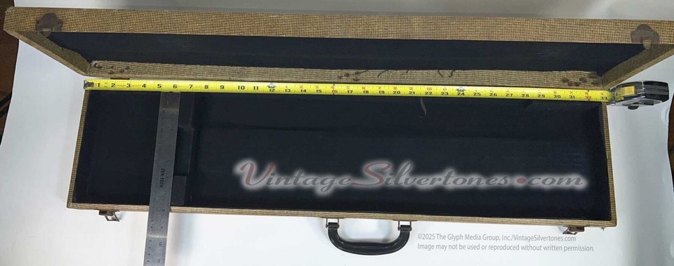 Tweed lap steel guitar case from 1950s or 1960s | eBay
