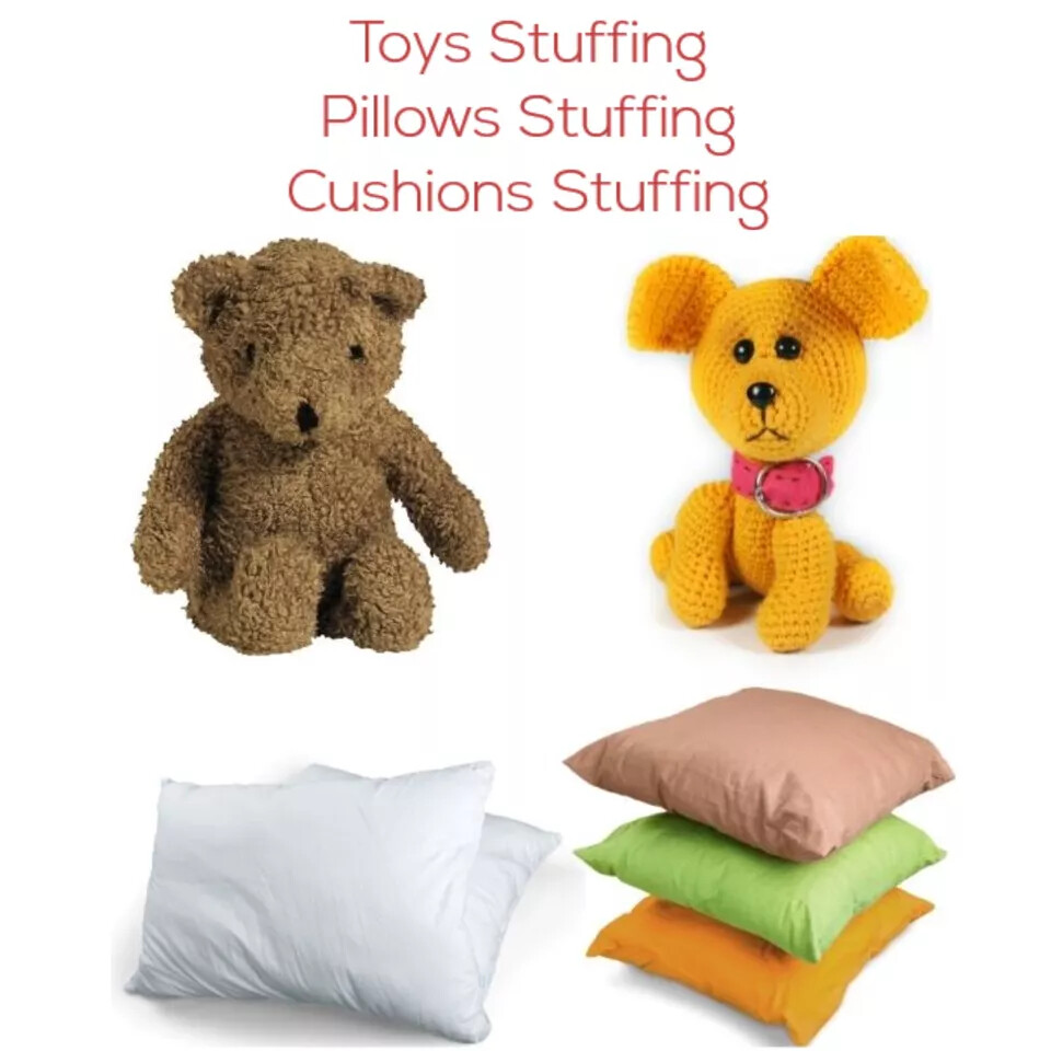 Hollofiber Virgin Filling Polyester Soft Craft Stuffing for Toys ...