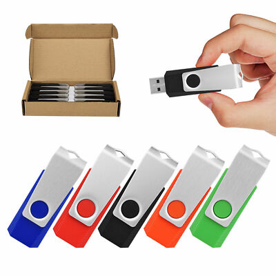 5/10 Pack 2G 4G 8G 16G 32G USB 2.0 Flash Drives Memory Storage Drive ...