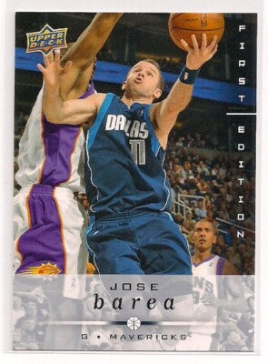 2008-09 JJ JUAN JOSE BAREA UD *1ST EDITION* #39 DALLAS MAVERICKS PUERTO ...