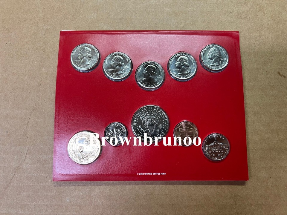 2019 Uncirculated Coin Set 20 Coins United States Mint 19RJ SEALED Box ...