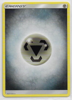 POKEMON Sun & Moon - Forbidden Light NM Common NON-holo Basic METAL ...