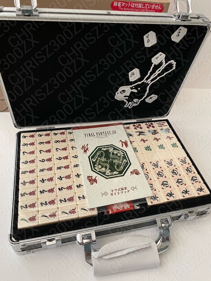 Final Fantasy XIV Doman Mahjong Tiles Gold Saucer Figure Set Square ...