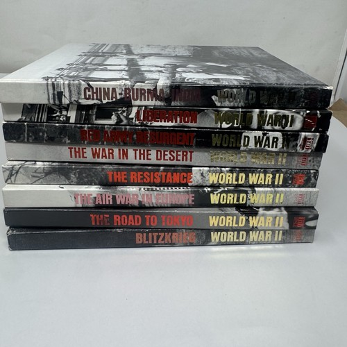 World War II Time Life Books WW2 Series Volumes Set Of 8 Vintage 1980's ...