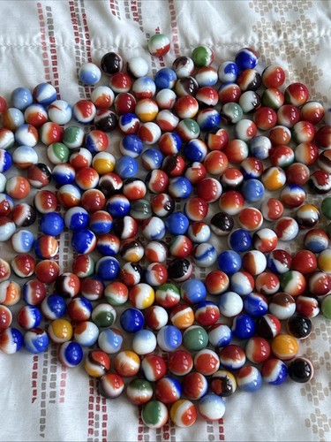 200 Vintage Vitro All Reds Marbles Lot | eBay