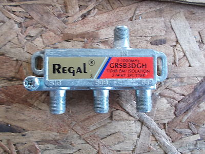 Regal GRS4DGH 4-Way Signal Splitter *FREE SHIPPING* | eBay