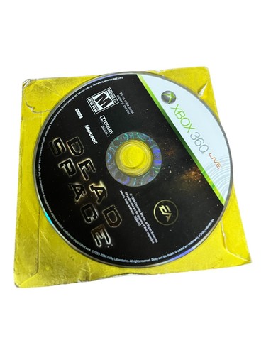 Microsoft Xbox 360 Disc Only Tested Dead Space 2008 BL | eBay