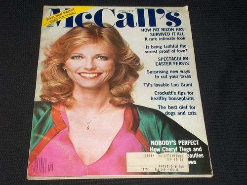 1979 APRIL MCCALL'S MAGAZINE - CHERYL TIEGS FRONT COVER - E 729 | eBay