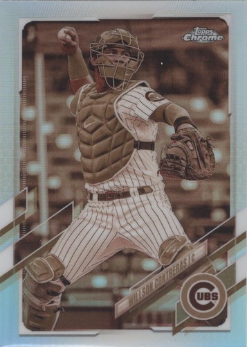 2021 Topps Chrome Wilson Contreras Sepia Refractor #52 | eBay