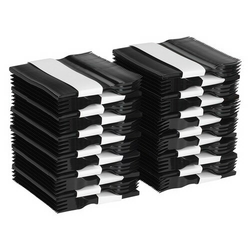 Dixie SmartStock Plastic Cutlery Refill, Forks, Black, SSF51 , 24 Packs ...