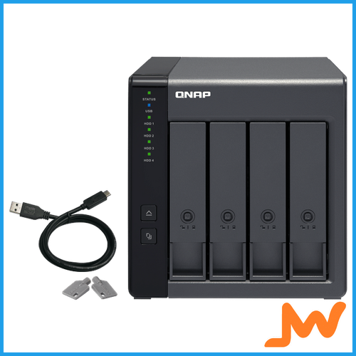 QNAP 4-Bay Diskless RAID Expansion Chassis For QNAP NAS 4713213514429 ...