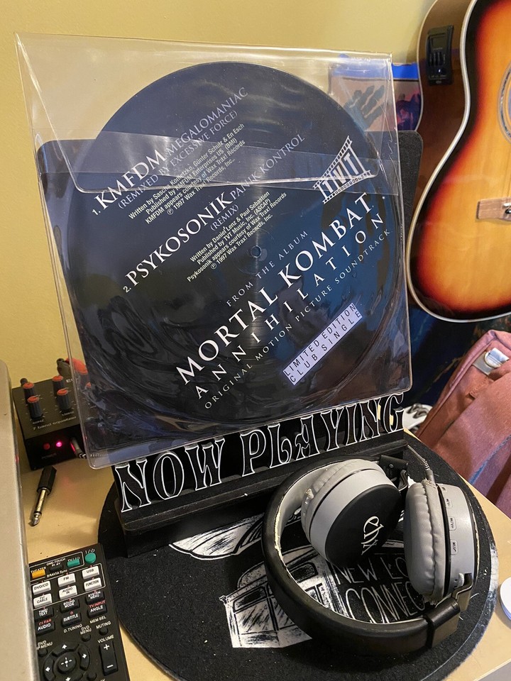 Mortal Kombat Annihilation Soundtrack Vinyl Record Limited Edition Club ...