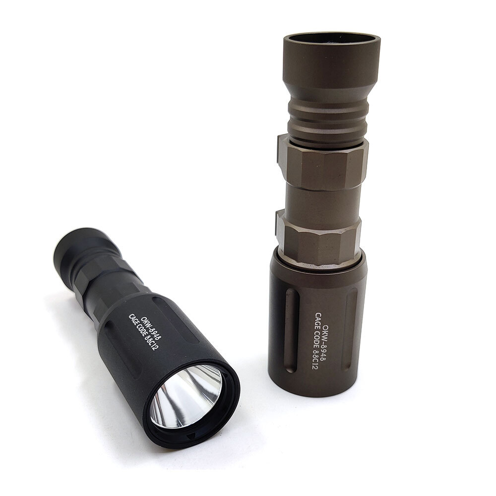 SOTAC GEAR Tactical Metal OKW LED Flashlight Short Long Scout Lighting ...
