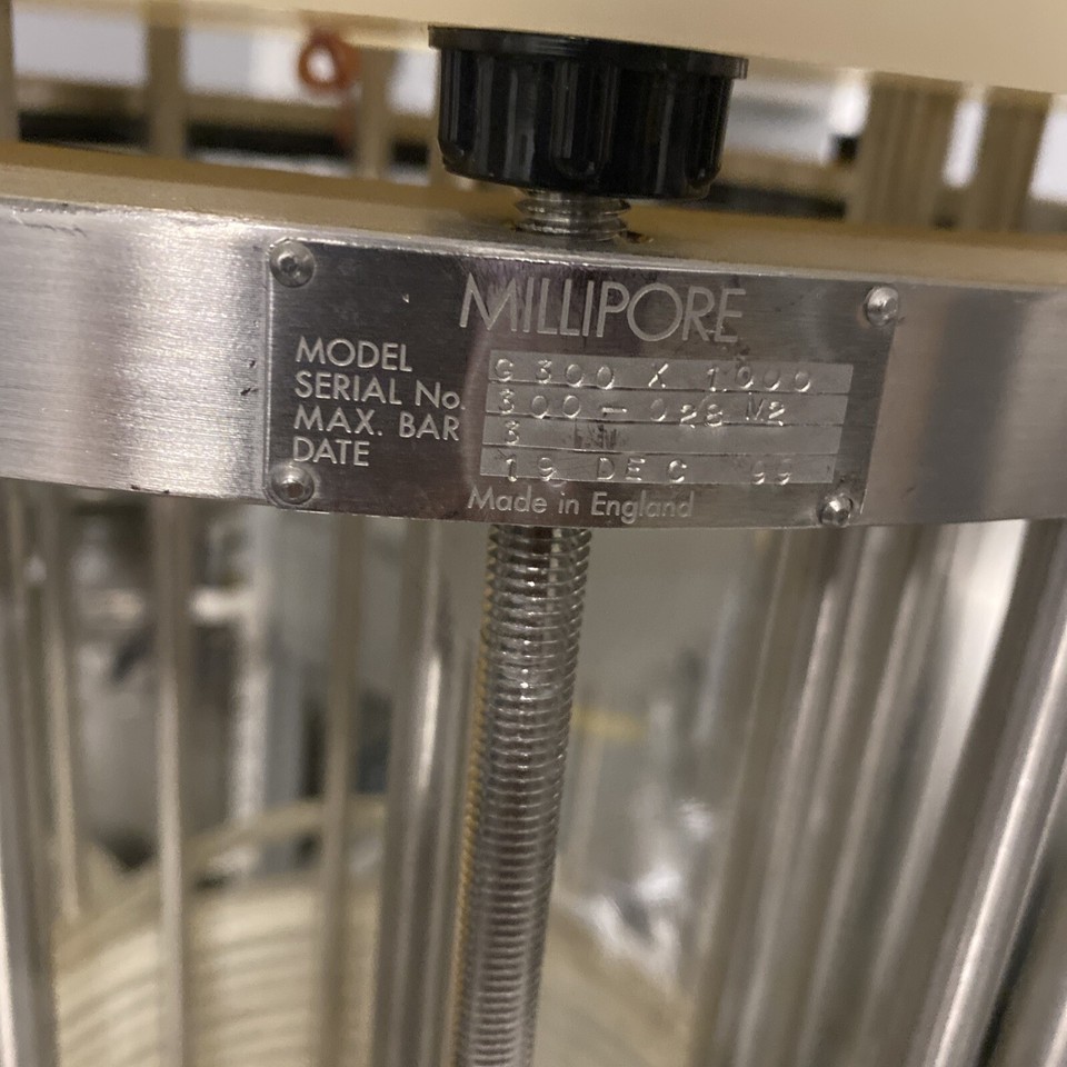 Large Millipore QVF Borosilicatglass Chromatography Column | eBay