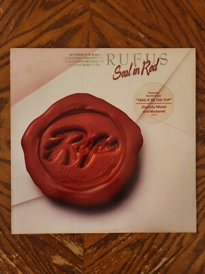 Rufus Seal In Red Vinyl Record 1983 | eBay