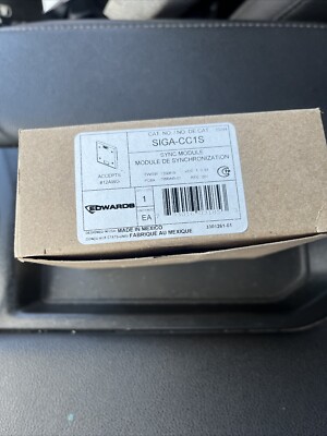 EDWARDS EST SIGA-CC1S SYNCRONIZATION MODULE NEW | eBay