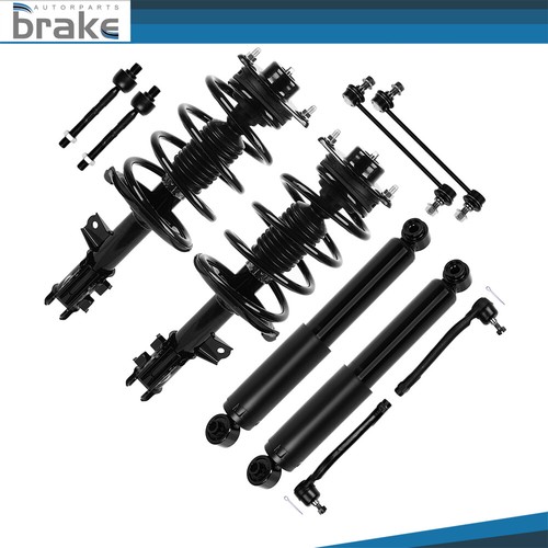 Fits 2010-2013 Kia Forte Koup Front Struts Rear Shocks Sway Bars Tie ...