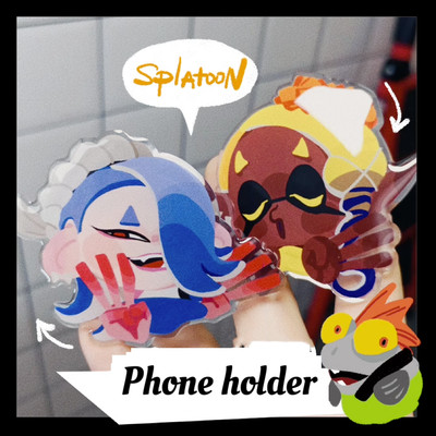 Splatoon3 Marina Callie Shiver Frye Acrylic Phone Holder Desk Holder | eBay