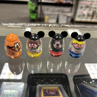 weebles wobble toys Walt Disney Vintage Small Toys Mickey Goofy And ...