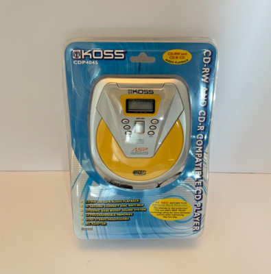 Vintage KOSS CDP4045 Compact Disc Portable CD Player Open box 90s RARE ...