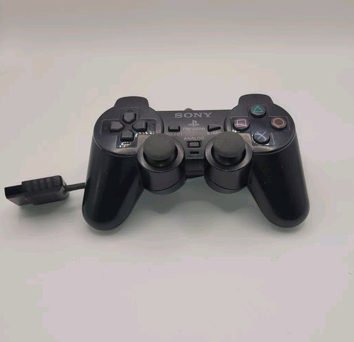 Official Genuine Sony PS2 Playstation DualShock 2 Controller - Black ...