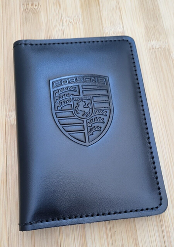 car accessories | Leather travel document holder | porsche | drivers ...