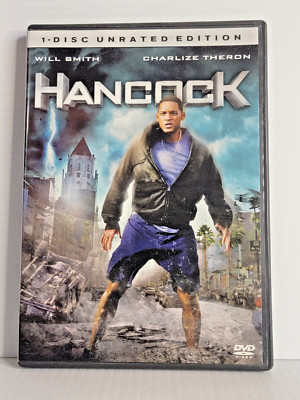 Hancock DVD, 2008, 1 Disc Unrated Edition Will Smith | eBay