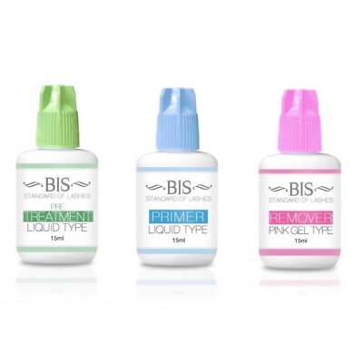 BISLASH Eyelash Extension Glue Gel Remover Eyelash Primer Lash Glue Remover | eBay