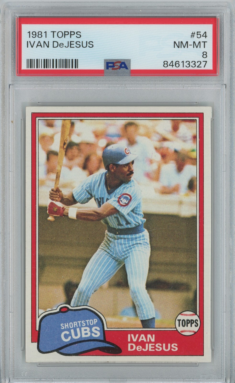IVAN DeJESUS (PSA 8) 1981 Topps Card #54 | eBay