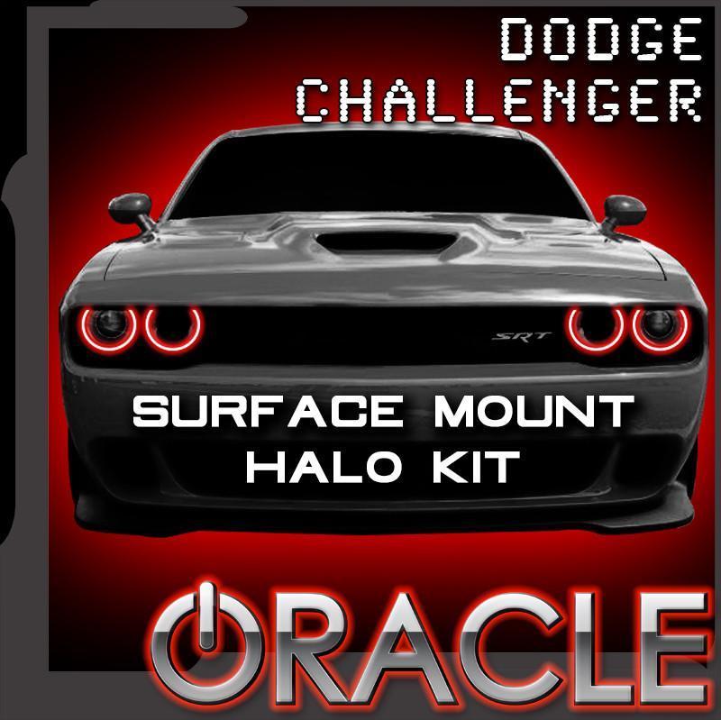 Oracle Headlights For A Dodge Challenger Amber Light Halo Question