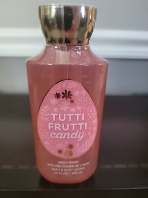 BATH & BODY WORKS TUTTI FRUTTI CANDY BODY WASH 10 Oz. New & Sealed | eBay
