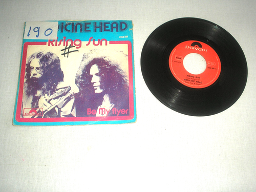 vinyle 45 tours MEDICINE HEAD , rising sun , be my flyer 1973 | eBay