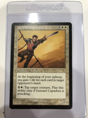 Gerrard Capashen x4 - Apocalypse -Excellent/NM-MTG- 4RCards | eBay