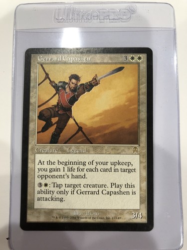 Gerrard Capashen x4 - Apocalypse -Excellent/NM-MTG- 4RCards | eBay
