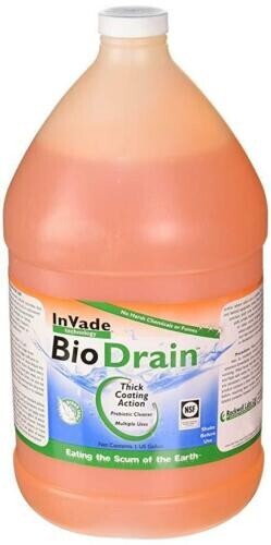 InVade Bio Drain Eliminates Odors Case of 4 fl oz Jugs Rockwell Labs ...