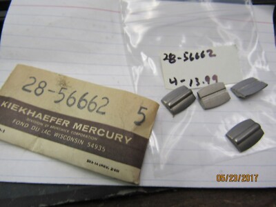 4 NEW OEM MERCURY QUICKSILVER IMPELLER KEYS 28-56662 | eBay