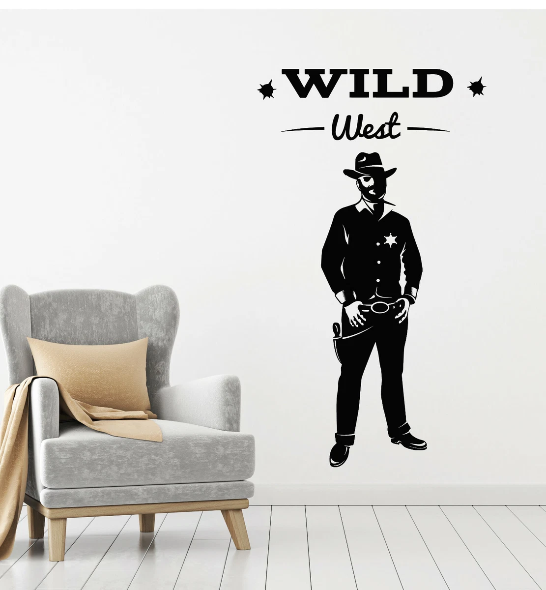Cowboy And Western Wall Decals