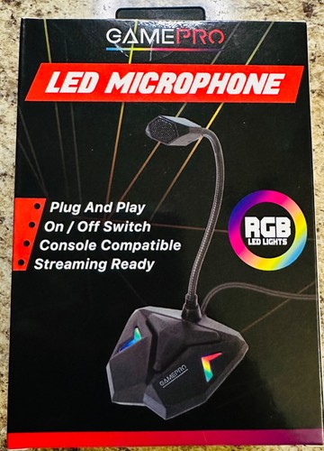 GamePro LED Stream Microphone | eBay