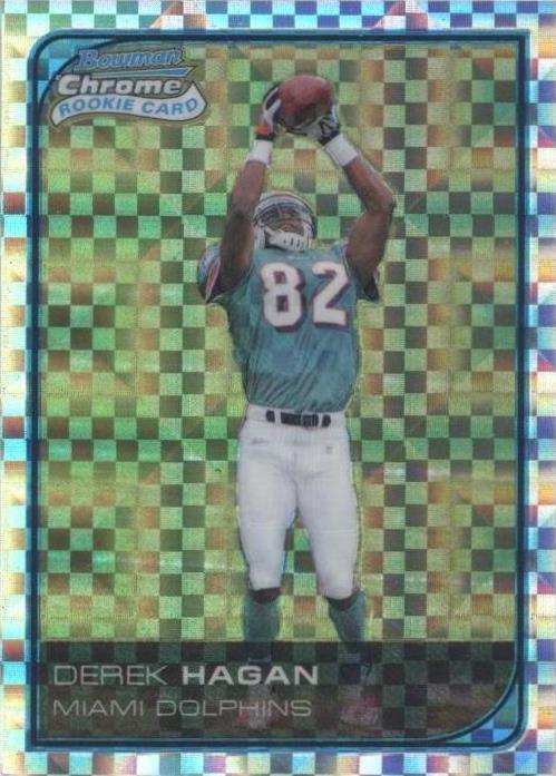 2006 Bowman Chrome - Derek Hagan #67 X-Fractor /250 (RC) for sale ...